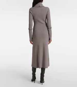 Proenza Schouler Jocelyn Ribbed-knit Midi Dress