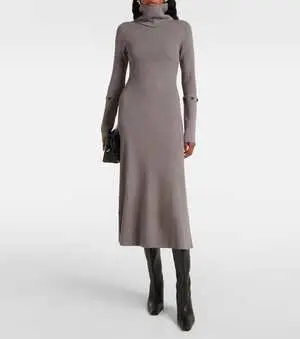 Proenza Schouler Jocelyn Ribbed-knit Midi Dress