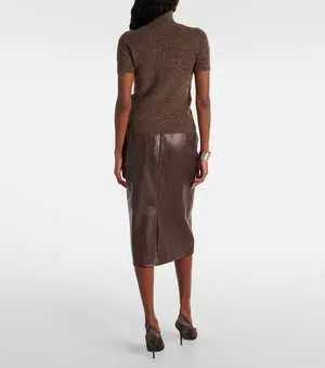 Ralph Lauren Wool-blend Turtleneck Top