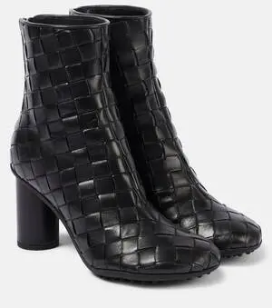 Bottega Veneta Mid Heel Booties