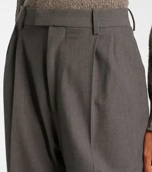 Bottega Veneta Mid-rise Straight Pants