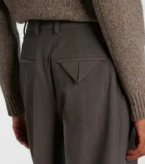 Bottega Veneta Mid-rise Straight Pants