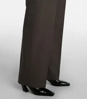 Bottega Veneta Mid-rise Straight Pants