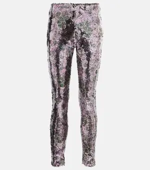 Isabel Marant Étoile Bella Sequined Leggings