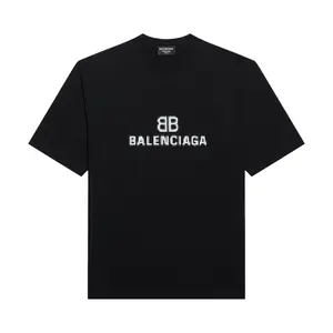 Balenciaga Bb Pixel T-shirt - Black