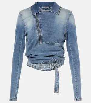 Y/project Y/Project Denim Wrap Jacket Blue