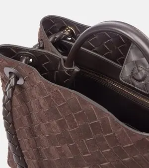 Bottega Veneta Andiamo Medium Tote Bag - Brown