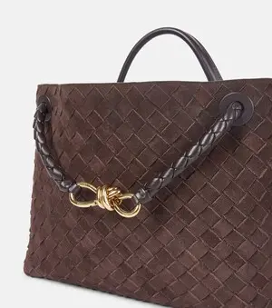 Bottega Veneta Andiamo Medium Tote Bag - Brown