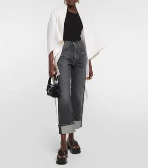 AGOLDE Fran Jeans - Black