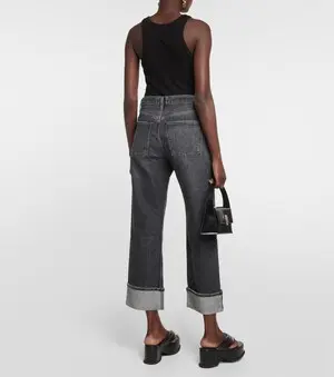 AGOLDE Fran Jeans - Black
