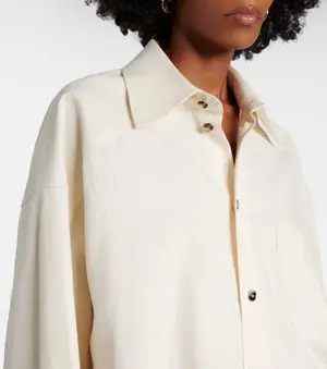 Bottega Veneta Linen And Cotton Shirt