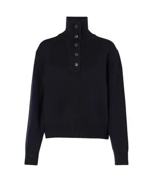 NILI LOTAN Renata Cashmere Turtleneck Sweater