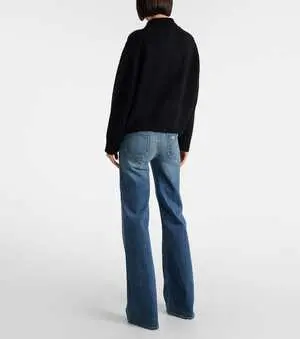 NILI LOTAN Renata Cashmere Turtleneck Sweater
