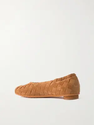Bottega Veneta Atomic Intrecciato Ballet Flats
