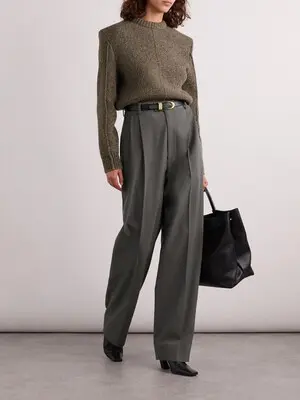 Bottega Veneta Wool-blend Sweater - Brown