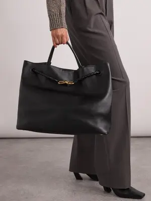 Bottega Veneta Andiamo Large Intrecciato Leather Tote