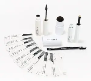 MADLUVV Brow Stamp Kit With Brow Gel And Highlighter - One-color