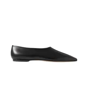 NEOUS Neous Atlas Leather Ballet Flats - Black