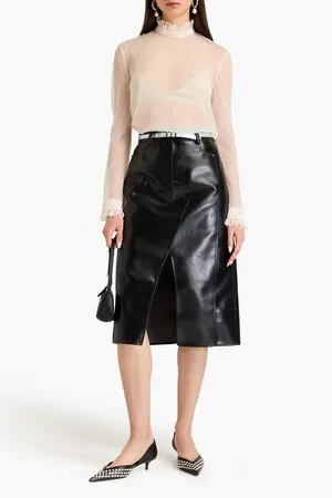Philosophy Di Lorenzo Serafini Ruffled Georgette Blouse