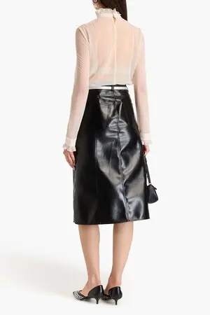 Philosophy Di Lorenzo Serafini Ruffled Georgette Blouse