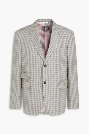 Thom Browne Houndstooth Wool Blazer