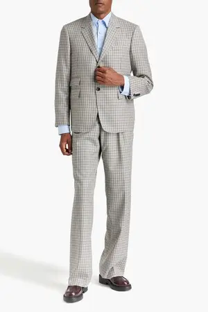 Thom Browne Houndstooth Wool Blazer