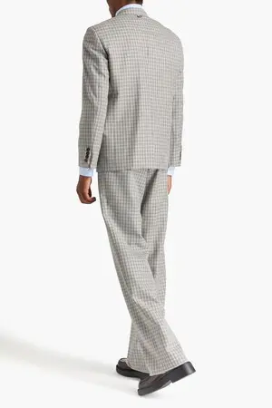 Thom Browne Houndstooth Wool Blazer