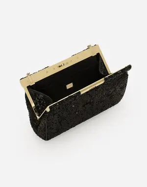 Dolce & Gabbana Medium Marlene Shoulder Bag - Black