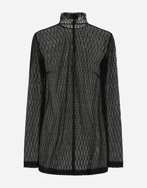 Dolce & Gabbana Mesh Blouse