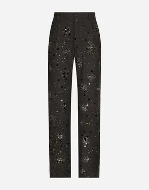 Dolce & Gabbana Embroidered Pants For Men
