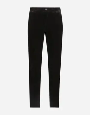 Dolce & Gabbana Classic Velvet Tuxedo Pants