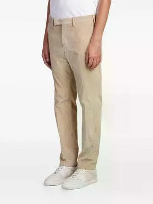 PT TORINO Corduroy Straight-leg Trousers - Neutrals