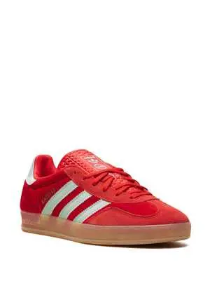 Adidas Gazelle Indoor Velvet Sneakers - Red