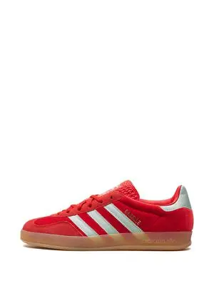 Adidas Gazelle Indoor Velvet Sneakers - Red