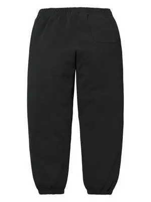 Supreme Satin-appliqué Cotton Track Pants