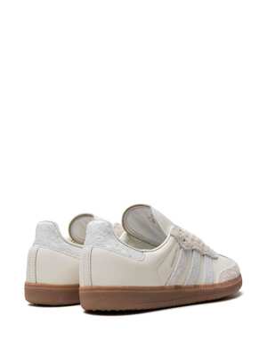 Adidas X Naked Samba ""Copenhagen Lace"" Sneakers - White | Editorialist