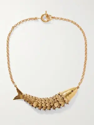 Isabel Marant River Tone Necklace - Silver
