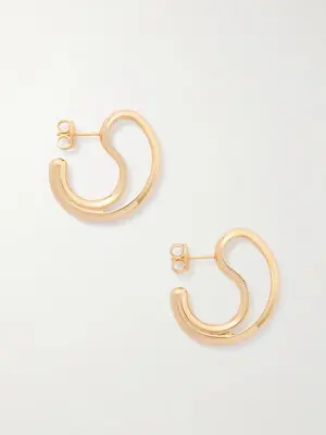 Bottega Veneta Plated Silver Earrings - Gold