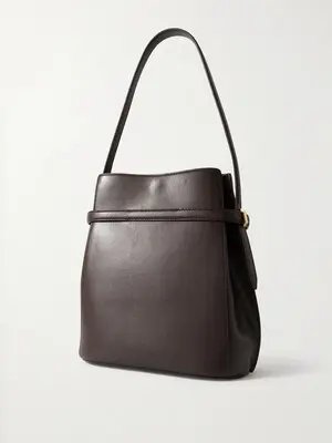 TOTEME Belted Leather Tote Bag
