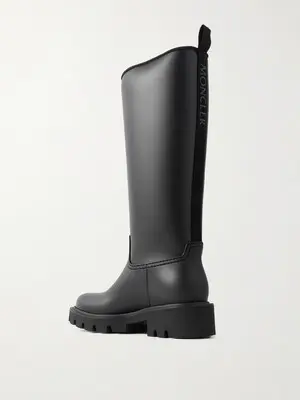 Moncler Kickstream Knee Boots - Black