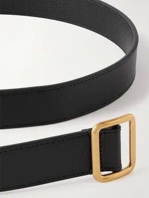 THE ROW Jin Textured-leather Belt
