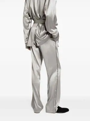 Dolce & Gabbana Silk Drawstring Trousers