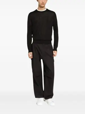 Dolce & Gabbana Logo Embroidered Jumper
