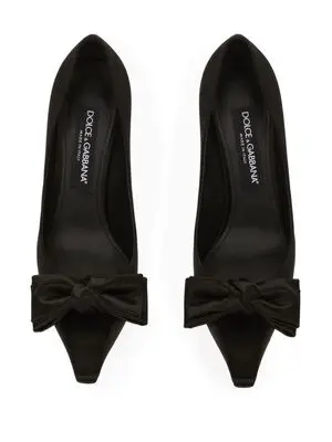 Dolce & Gabbana 105mm Bow-detail Pumps