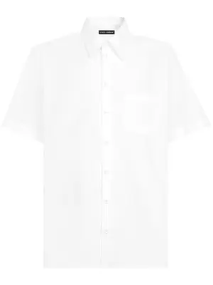 Dolce & Gabbana Logo-embroidered Shirt