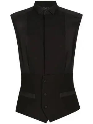 Dolce & Gabbana Collared Vests For Men