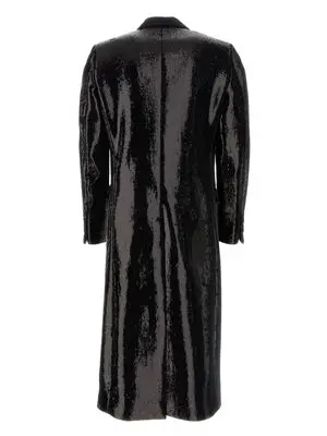 Dolce & Gabbana Sequin-embellished Double-breasted Coat