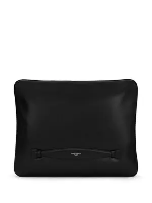 Dolce & Gabbana Logo-print Clutch - Black