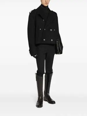 Dolce & Gabbana Double-breasted Pea Coat - Black