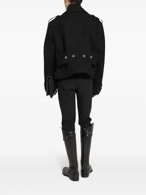 Dolce & Gabbana Double-breasted Pea Coat - Black